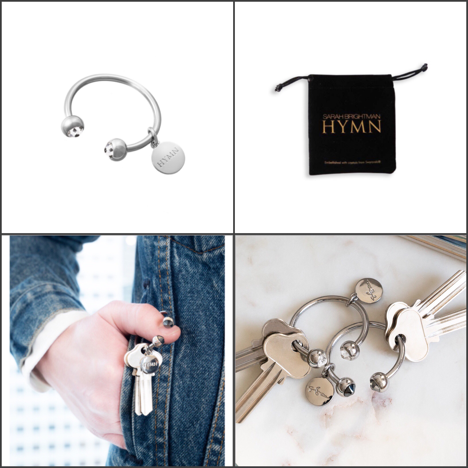 Store Spotlight of the Week: Circle Key Ring - Sarah Brightman : Sarah ...