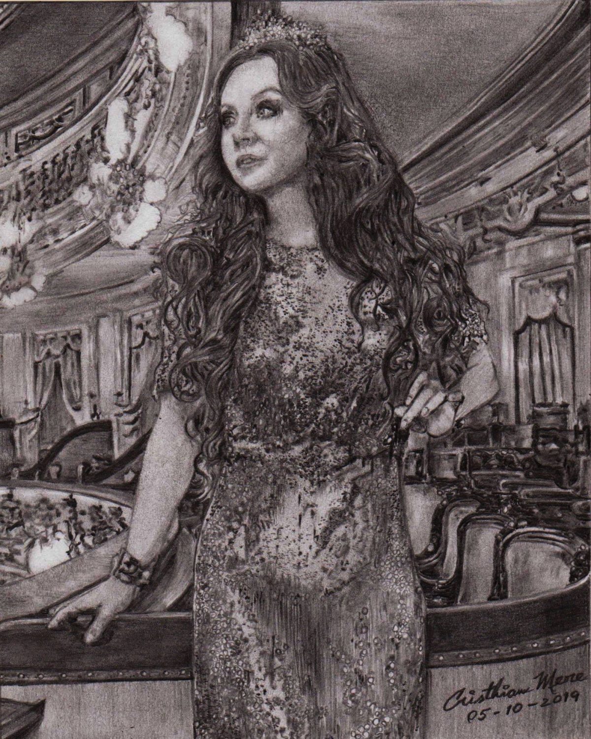Fan Art from Teatro Colón - Sarah Brightman : Sarah Brightman