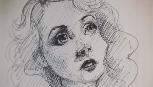 Lovely Sketch of Sarah on Instagram - Sarah Brightman : Sarah Brightman