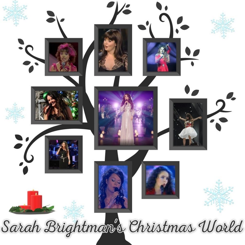 A Beautiful New Holiday Collage Featuring Sarah - Sarah Brightman ...