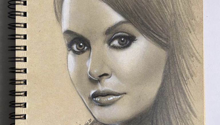 Lovely New Sketch of Sarah - Sarah Brightman : Sarah Brightman