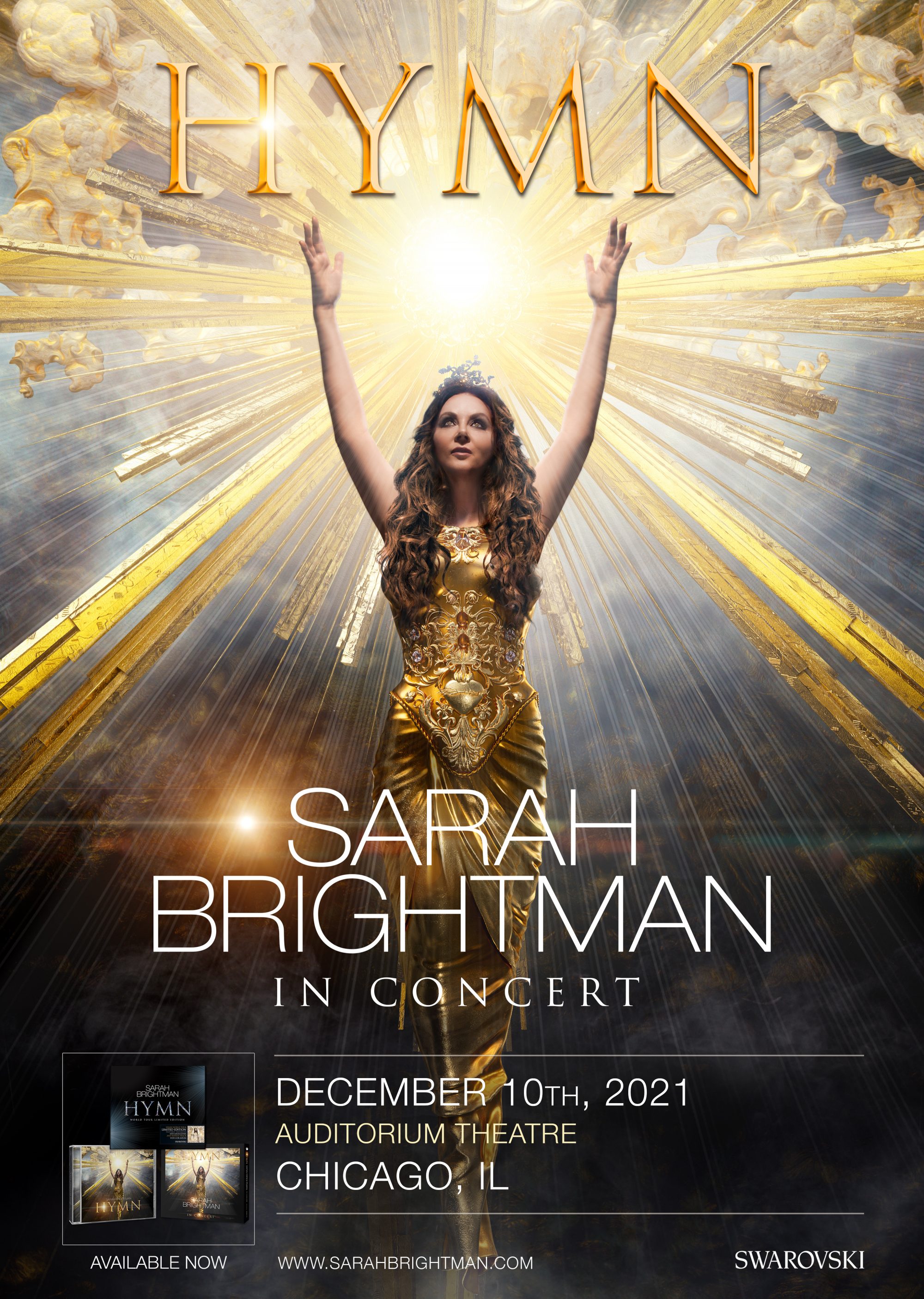 Sarah's HYMN in Concert Tour is coming to Chicago in December! - Sarah ...