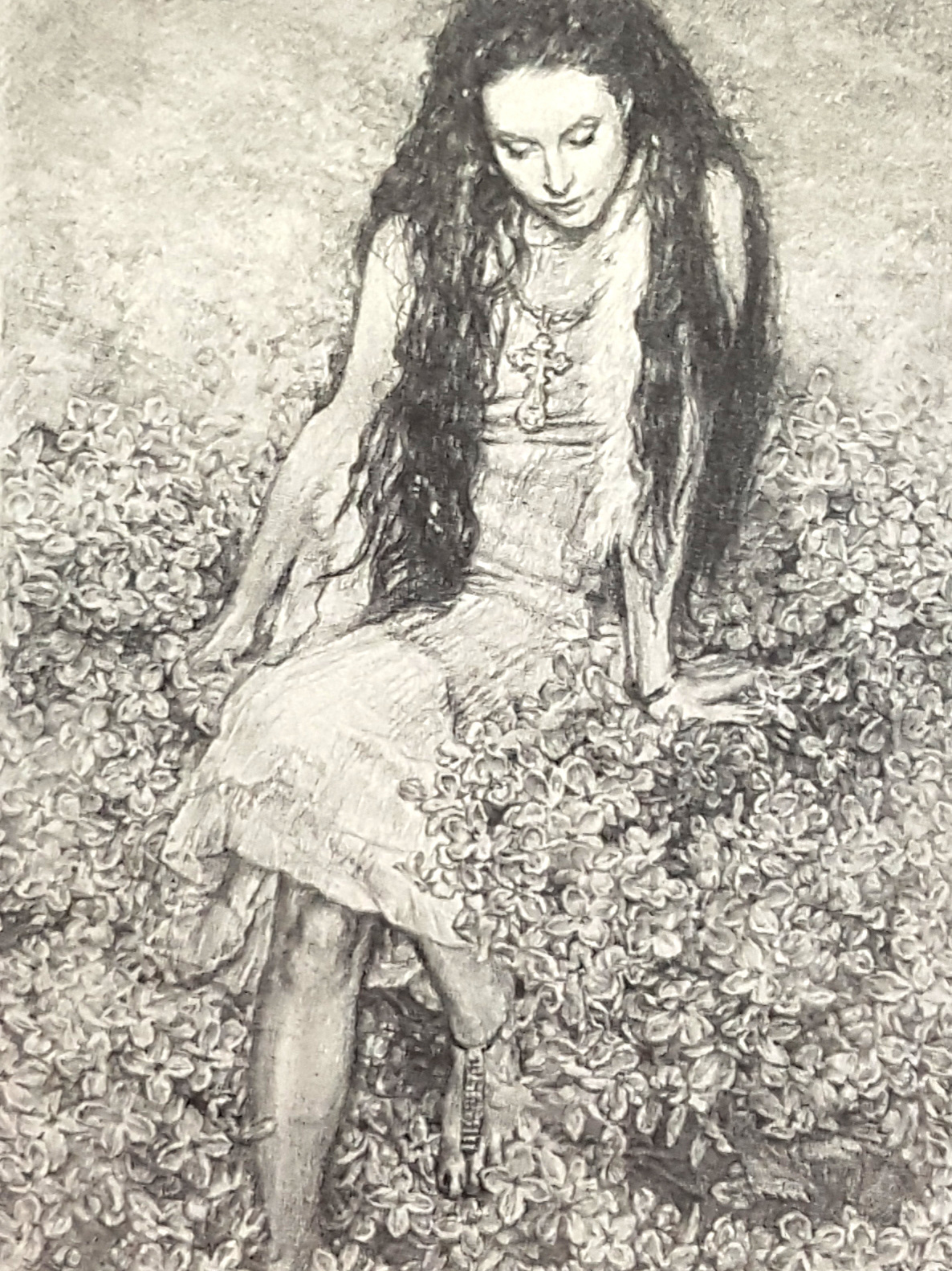 New Fan Sketch of Sarah, "Violet Spring" - Sarah Brightman : Sarah ...