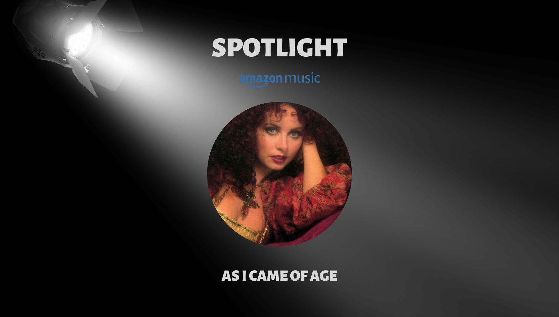 NEW Amazon Music Spotlight: 'As I Came of Age' - Sarah Brightman ...