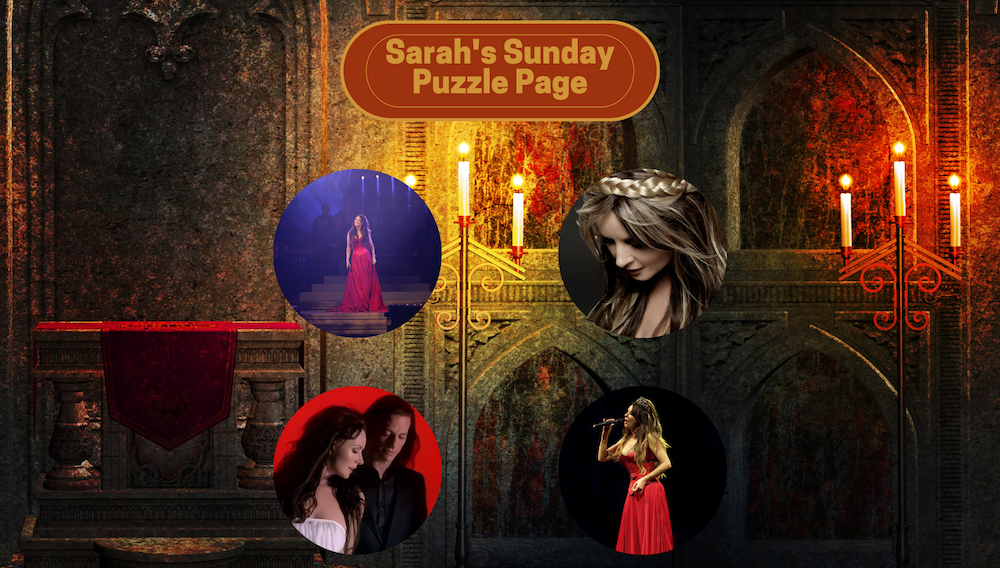 NEW: Sarah's Sunday Puzzle Page - The 'Symphony' Word Scramble - Sarah ...