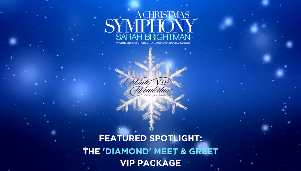 A Christmas Symphony' Tour Spotlight: The 'Diamond' VIP Meet & Greet ...