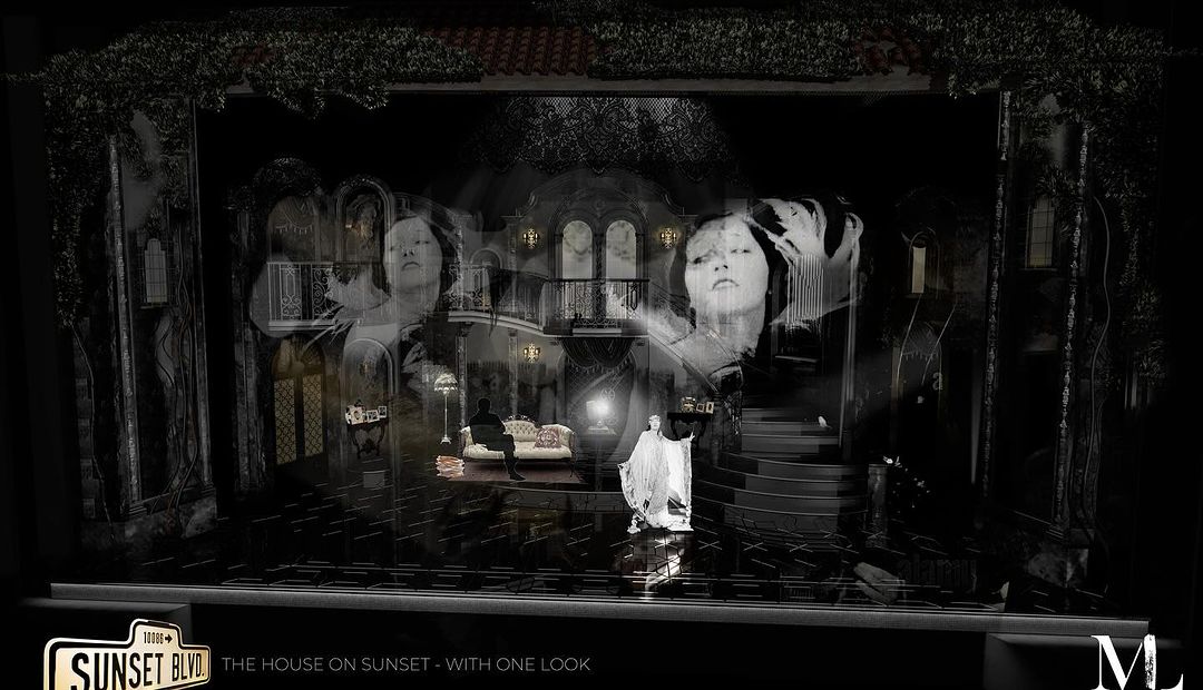 The Beautiful 'Sunset Boulevard' Set - Sketches by Morgan Large - Sarah ...