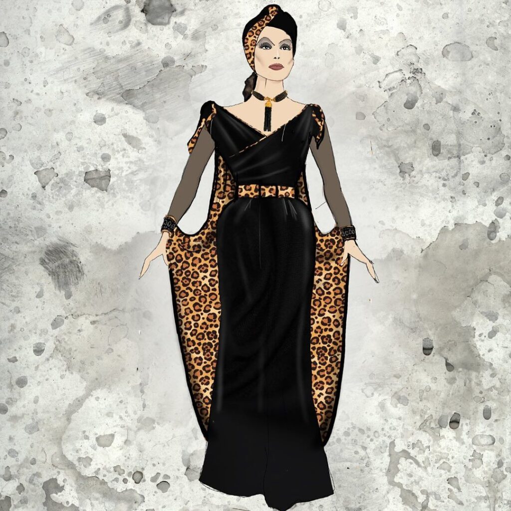Costume Designs for Sarah as Norma Desmond in 'Sunset Boulevard ...