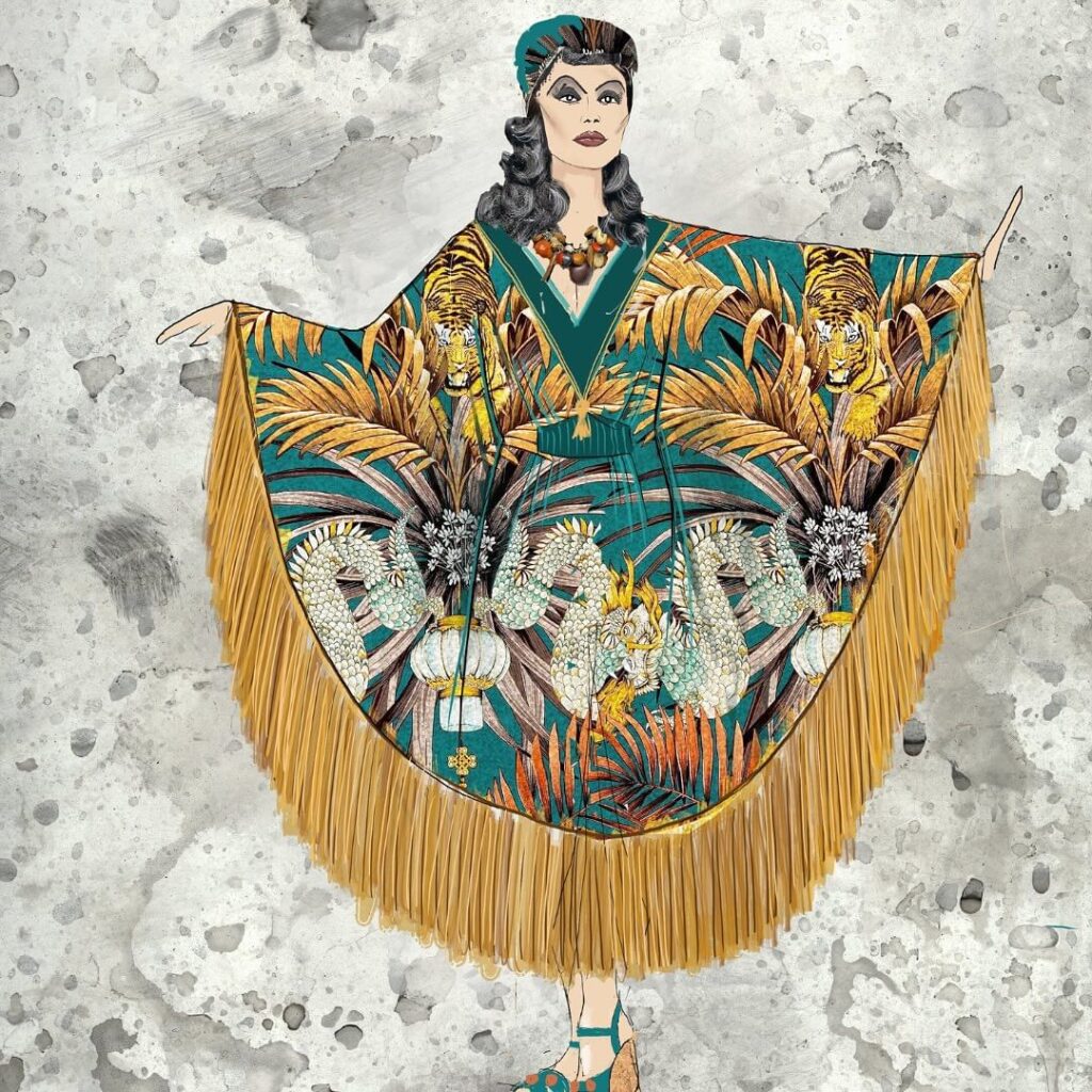 Costume Designs for Sarah as Norma Desmond in 'Sunset Boulevard ...
